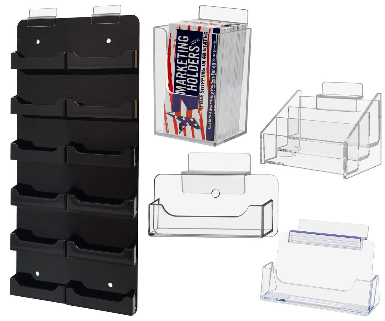 Slatwall Business Card Holders – 321 Plastics