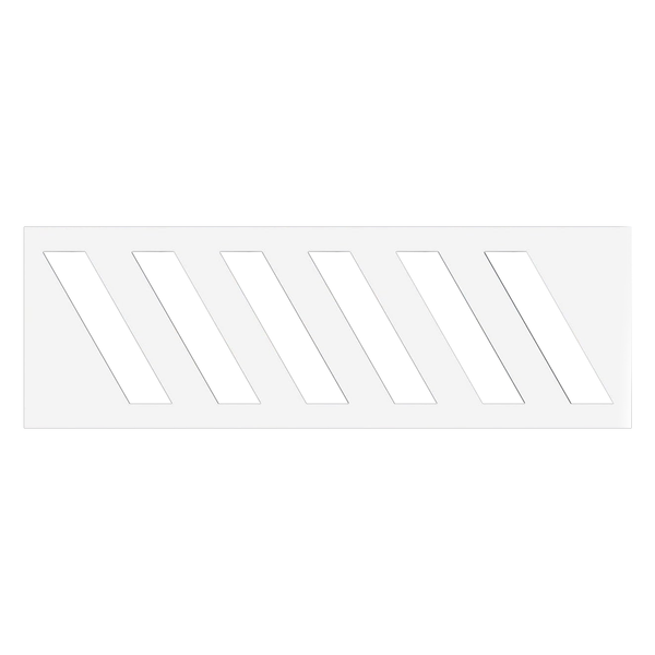 Speed Bump Lines Stencil Template for Parking Garages – 321 Plastics