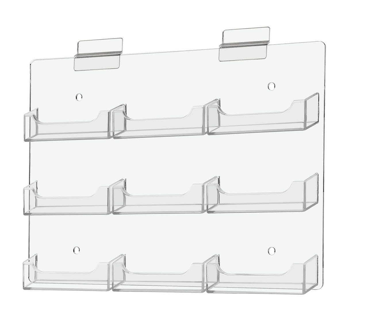 Slatwall Business Gift Card Holder 9 Pocket Multi Slot Organizer – 321 ...